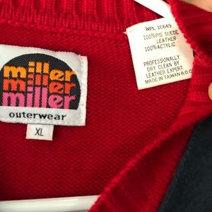 Vintage | Sweaters | Miller Miller Western Vintage Sweater Red | Poshmark